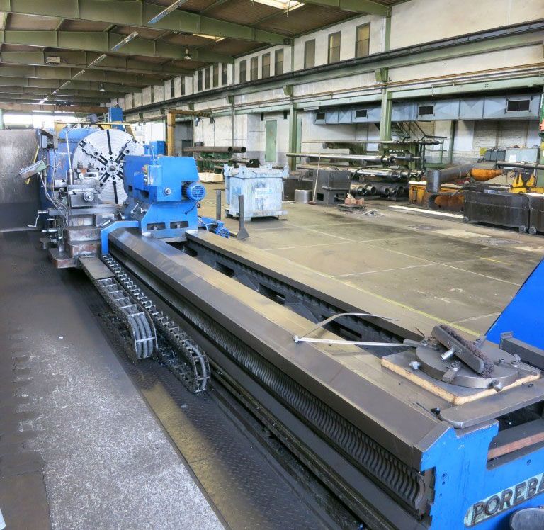 Poreba Engine Lathe 315 rpm TCG 125