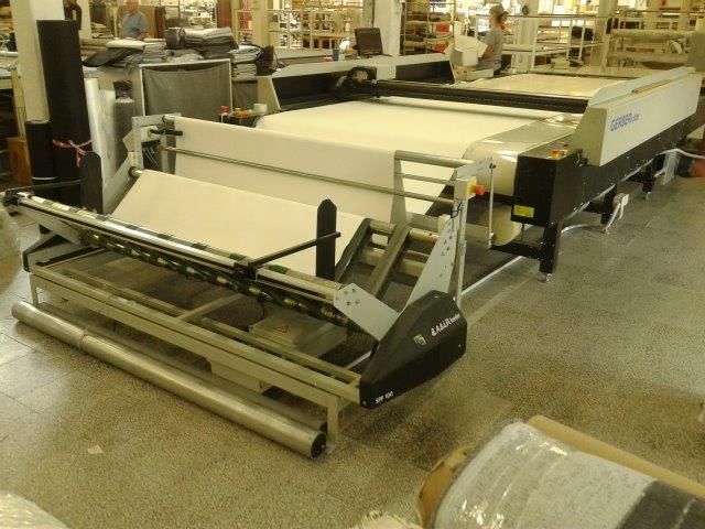 Gerber DCS 3500 fabric cutting machine