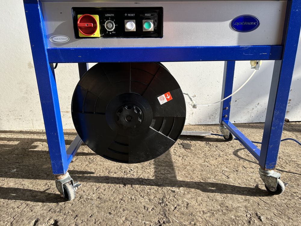 Optimax TAS200 Semi auto table strapper