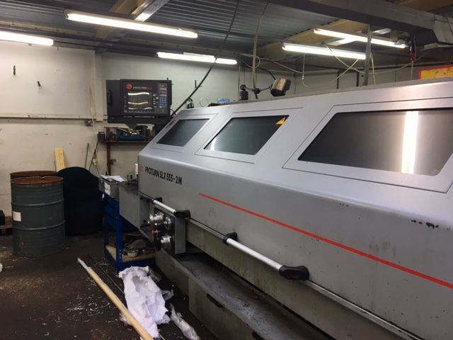 XYZ CNC Lathe with Proto Trak SLX Controll Max. 1800 rpm SLX555 x ...