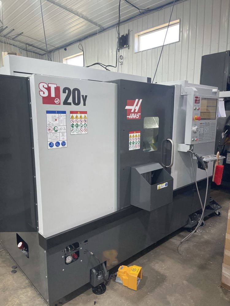 Haas CNC Control 4,000 RPM ST-20Y 2 Axis