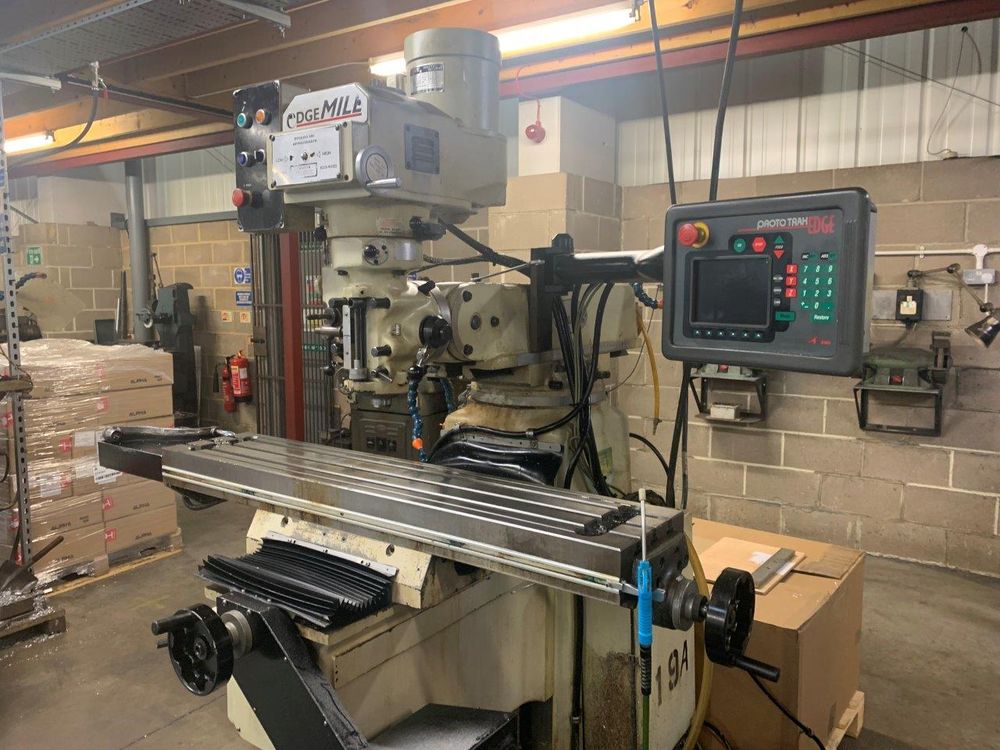XYZ Edge CNC Turret Mill Variable
