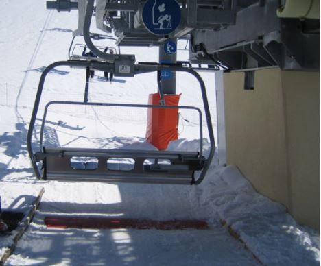 Doppelmayr 4 seats fixed grip chairlift