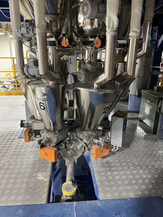 Motan Gravi Plus Dosing System with Platform