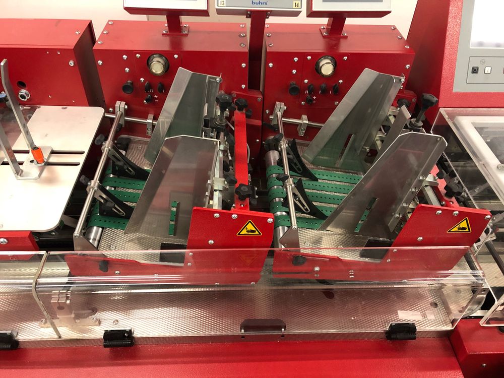 Buhrs, Kern ITM BB300 envelope inserter mailing machine