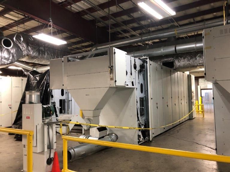 4 Trützschler BXM Blending hopper feeders