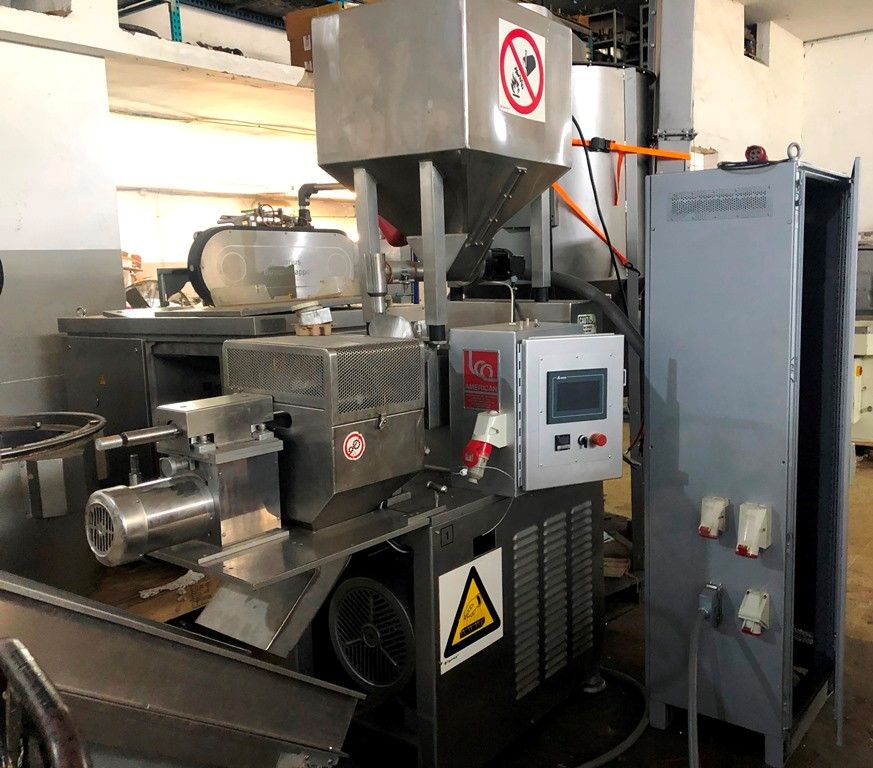 American baked extruder line