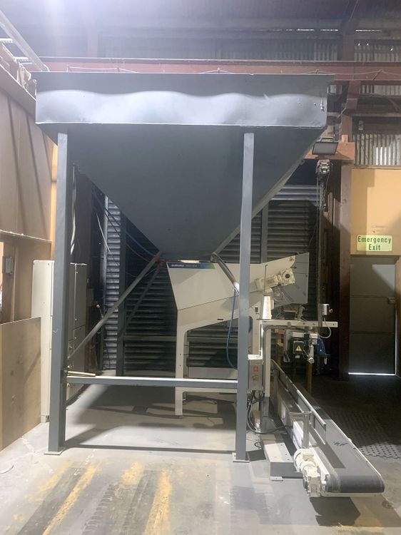 HOPPER, BELT WEIGH PACKER & SEWING MACHINE