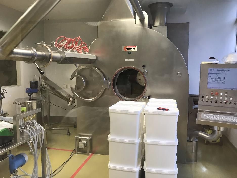 Glatt GC-1500 Coating Equipment