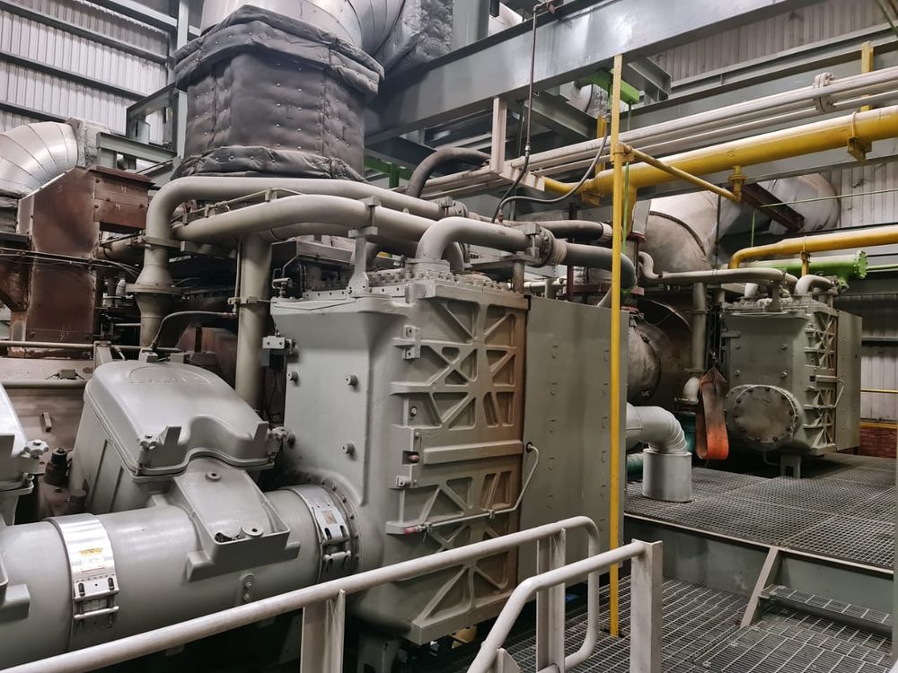 complete 57.9 MW diesel power plant