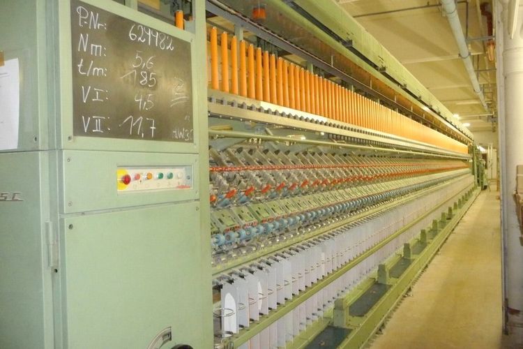 Nsc schlumberger CF43 worsted/semi worsted ring spinning frame