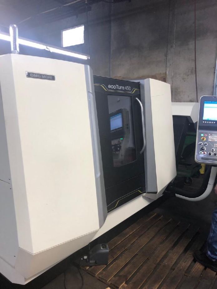 DMG Mitsubishi CNC Control, with Mapps 3200 RPM DMG Mori Echo Turn 450 ...