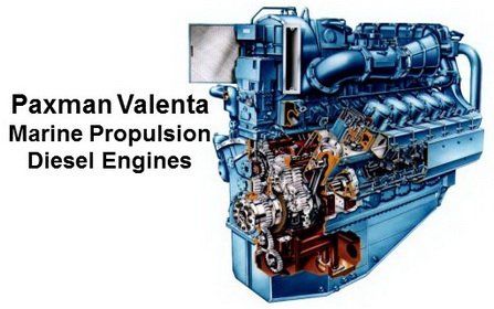 6 Paxman 18RP200 || Paxman Valenta 18RP200 Complete Marine Engine with ...