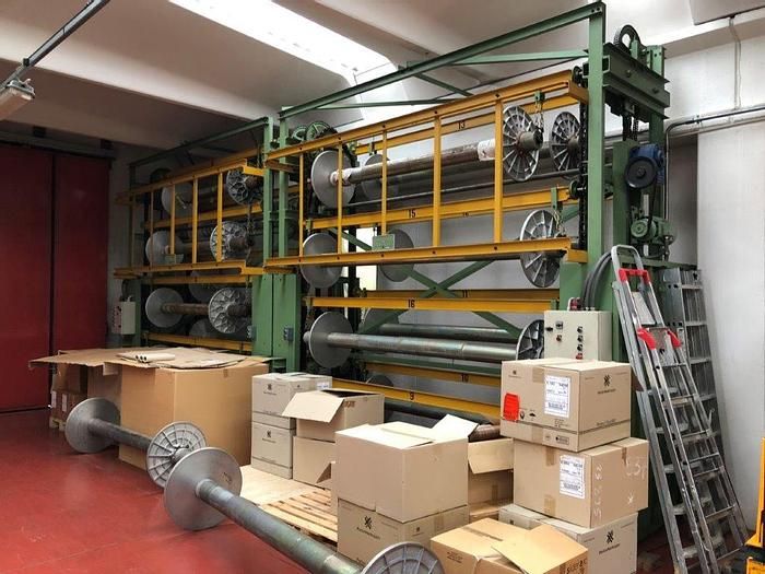 Paternoster Beam storage, Warp beam transport