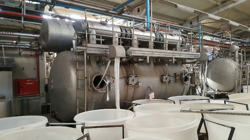 2 Mcs HT Dyeing Machine 900 Kg