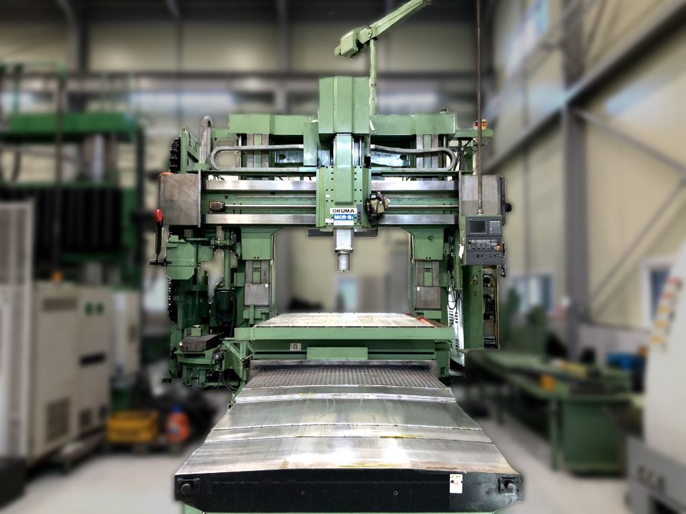 Okuma MCR-25BⅡ 20x41 5-Facing Double Column Machining Center 6000 rpm