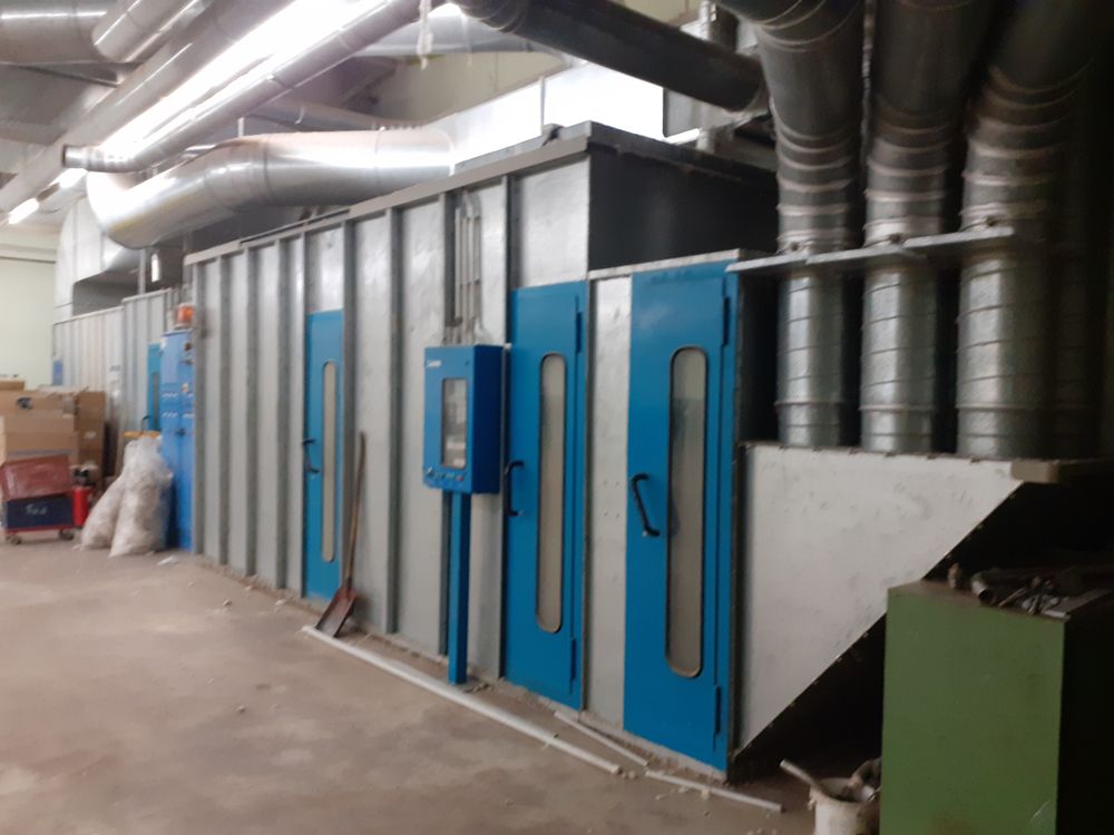 Luwa Q1 27 06 Filtration and AC unit and cotton waste filtering