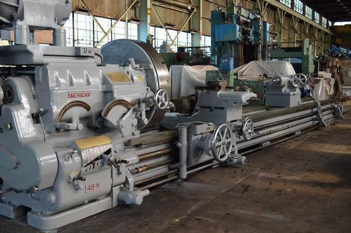 American ENGINE LATHE 163 RPM SERIES "SUPER-PRODUCTIVE 48"