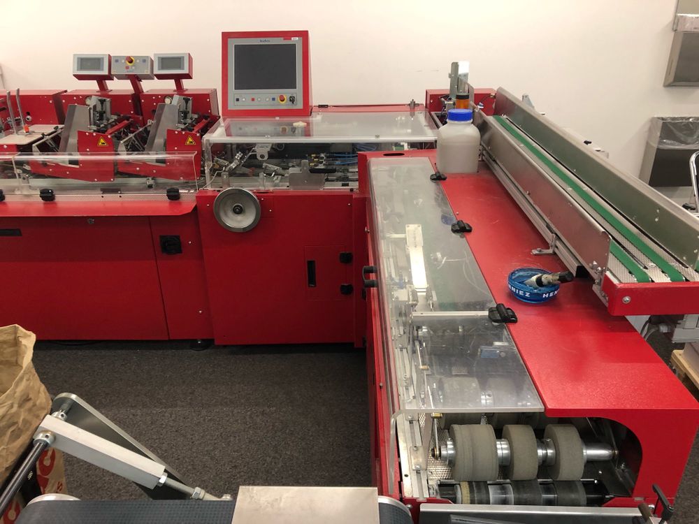 Buhrs, Kern ITM BB300 envelope inserter mailing machine