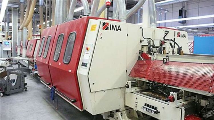 Ima Combima/K/II/R75/845/V/R3 Sizing and Edge Processing Line with ...