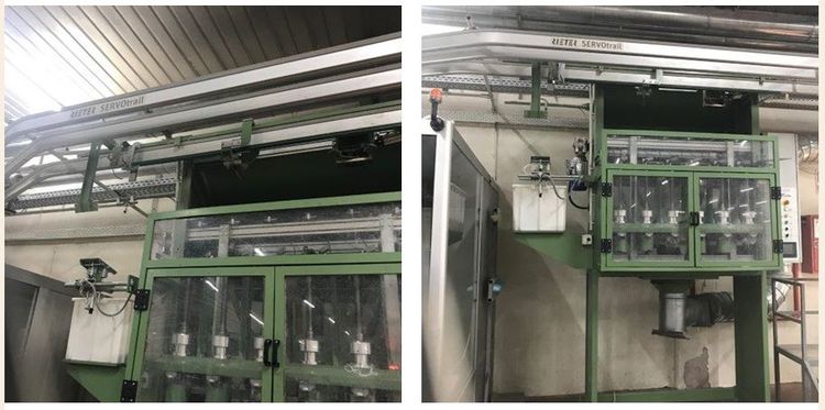 SCHONENBERGER ROVING BOBBIN TRANSPORT SYSTEM