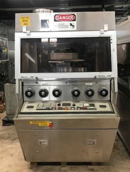 Fette P3000 Rotary Tablet Press