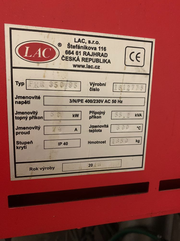 Vacuum Burning Furnace LAC PKR 360 95 Vacuum Burning Furnace LAC PKR 360 95