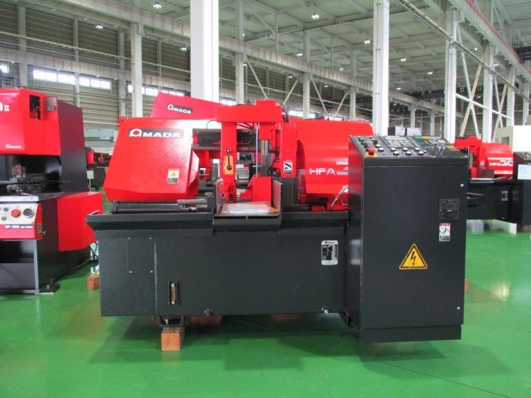 Amada HFA-300 BAND SAW CNC Control